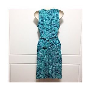Banana Republic | Dresses | Br Issa Collection Blue Ceramic Print Dress ...